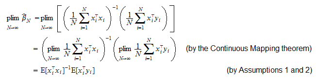Properties of the OLS estimator
