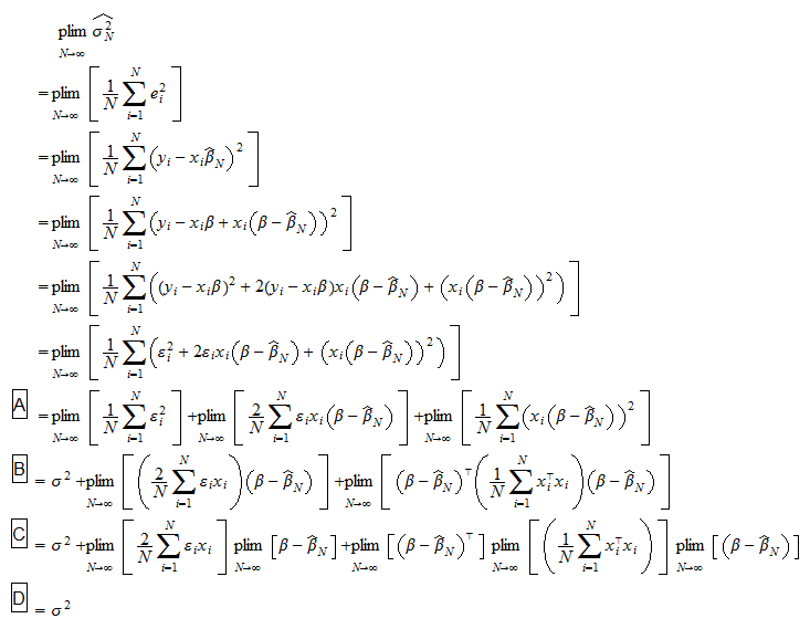 Properties Of The Ols Estimator