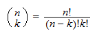 Binomial coefficient