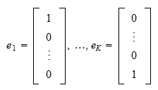 Coordinate vector